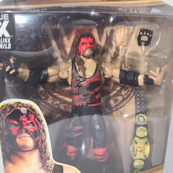 WWE | Accessories | Mattel Wwe Elite Collection Legends Series 5 Kane ...